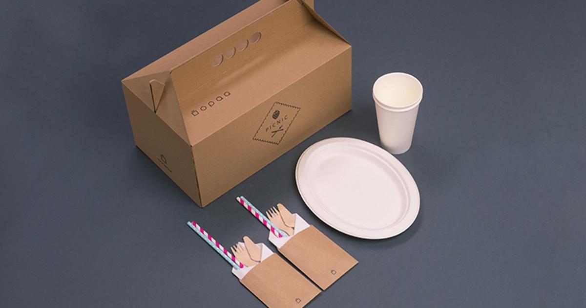 Picnic box - комплект упаковки для пикника на две персоны