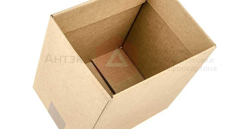 FEFCO 0214 Коробка четырехклапанная с верхними клапанами загибающимися ...