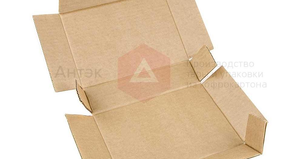 FEFCO 0410 Коробка оберточного типа с торцевыми клапанами и угловыми ...