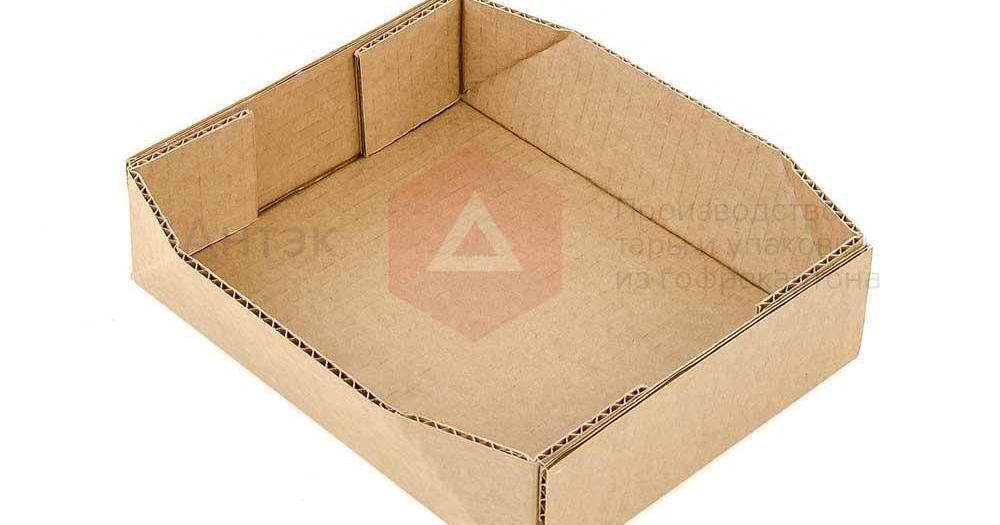 FEFCO 0450 Лоток складной со склейкой и усиленными стенками по ширине