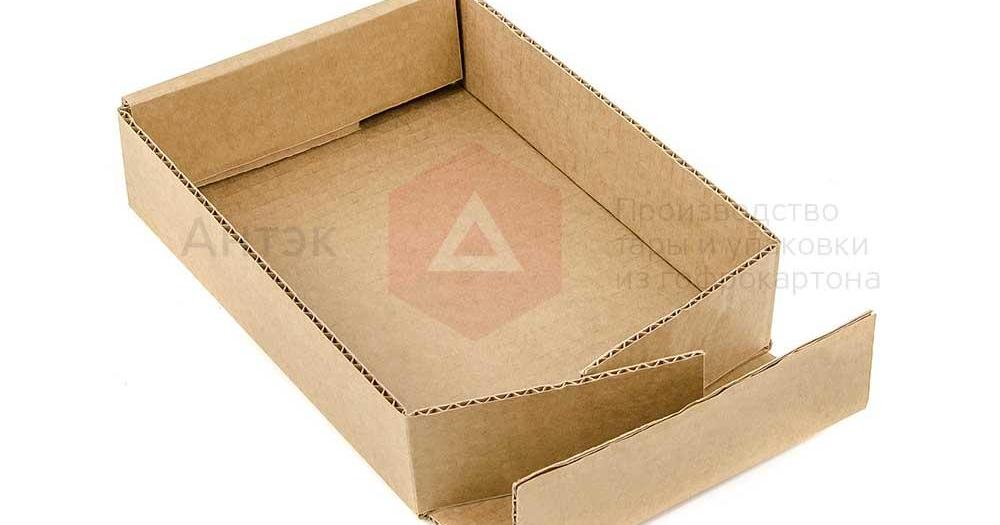 FEFCO 0454 Лоток складной с усиленными стенками по ширине