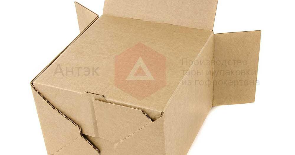 FEFCO 0701 Коробка клеенная четырехклапанная с усиленным складным дном