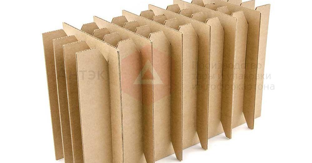 FEFCO 0934 Решетка вертикальная из десяти заготовок