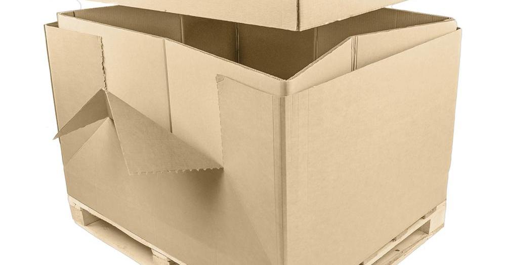 Паллетный короб GALIA Pallet box 3P 1140х950х850 мм в Москве: цена ...